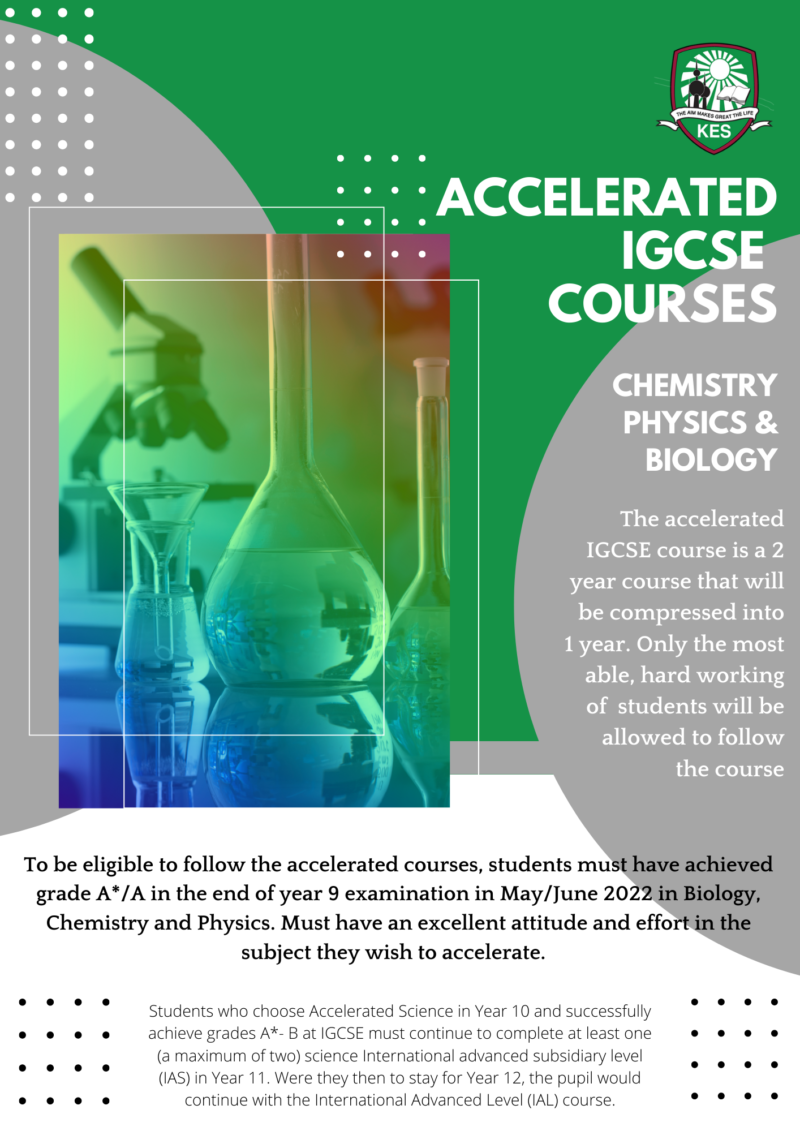 Year 10 Accelerated Courses Kuwait English School Year 10 Accelerated Courses Kuwait English School