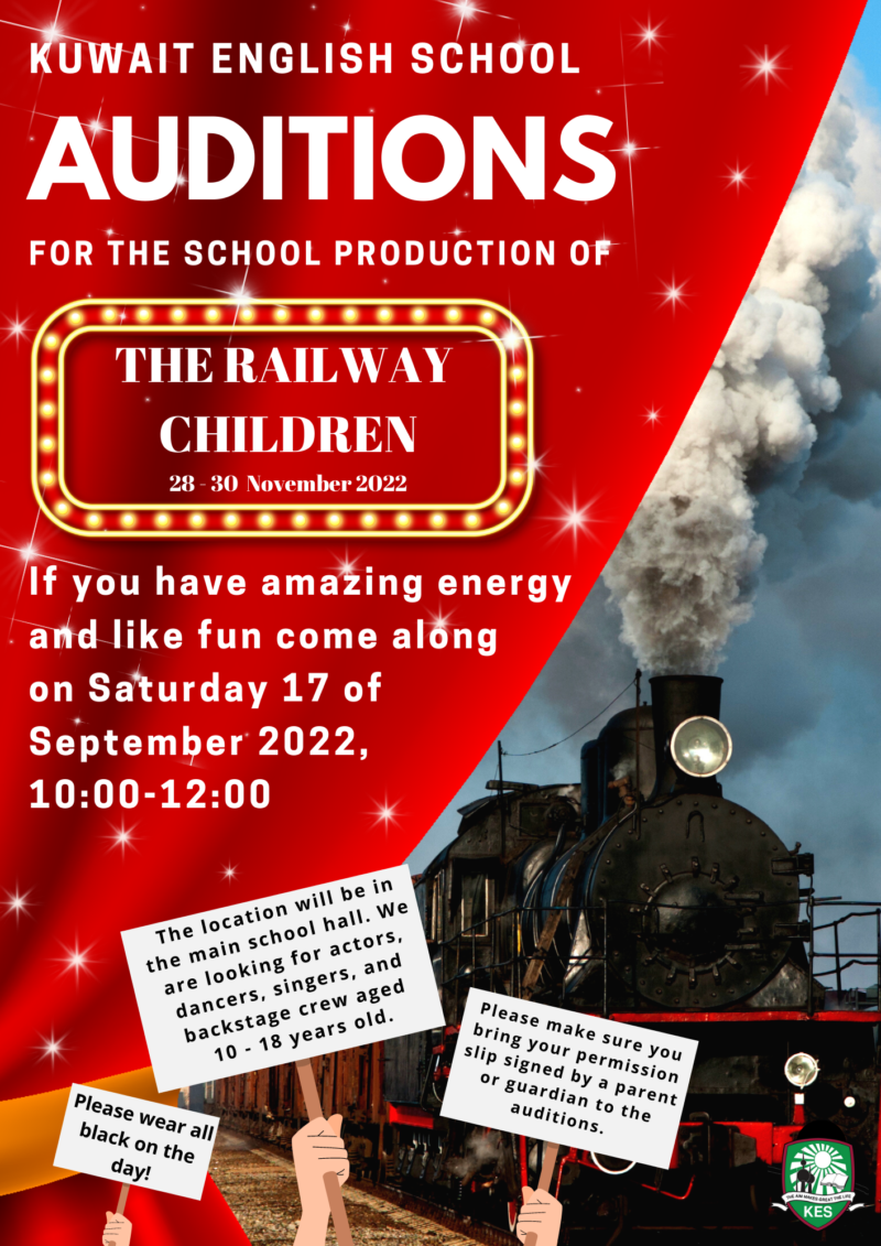 Auditions For The School Production Kuwait English School